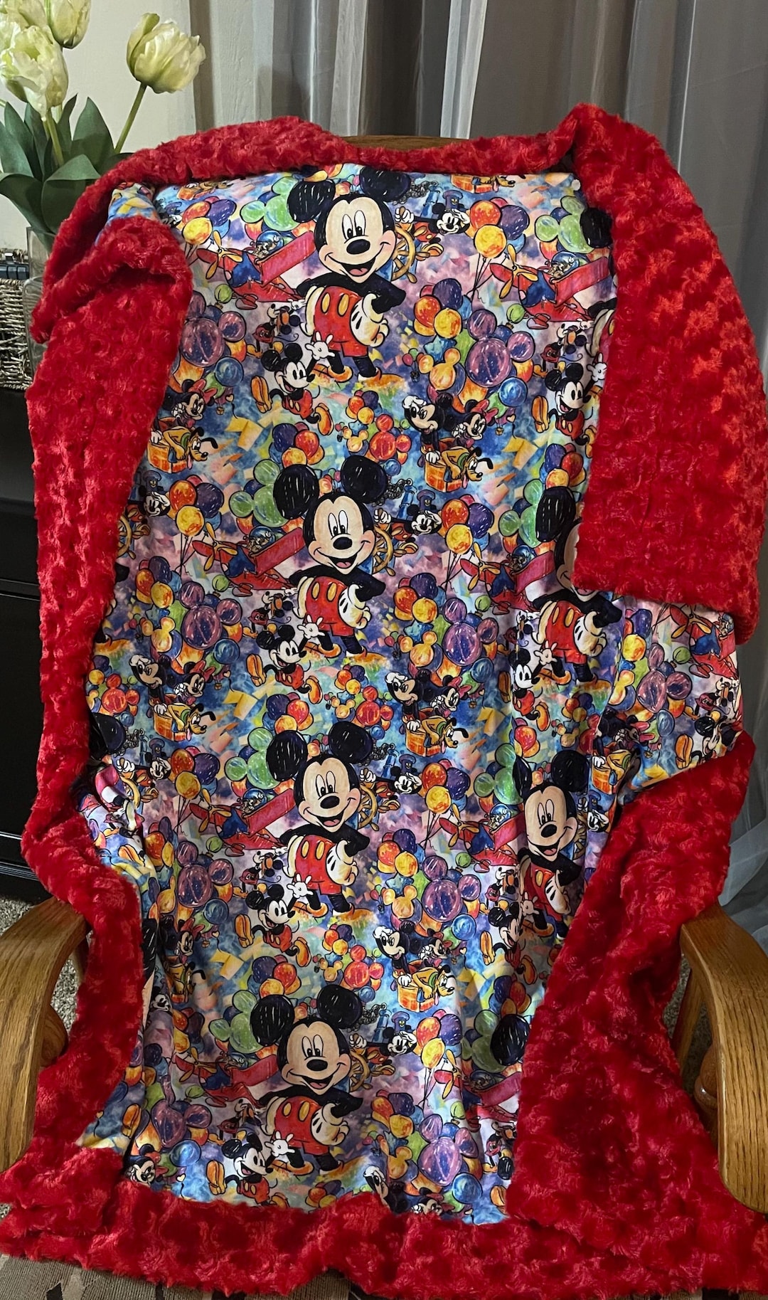 Mouse and Friends Minky Cuddle Paired With Minky Luxe - Etsy
