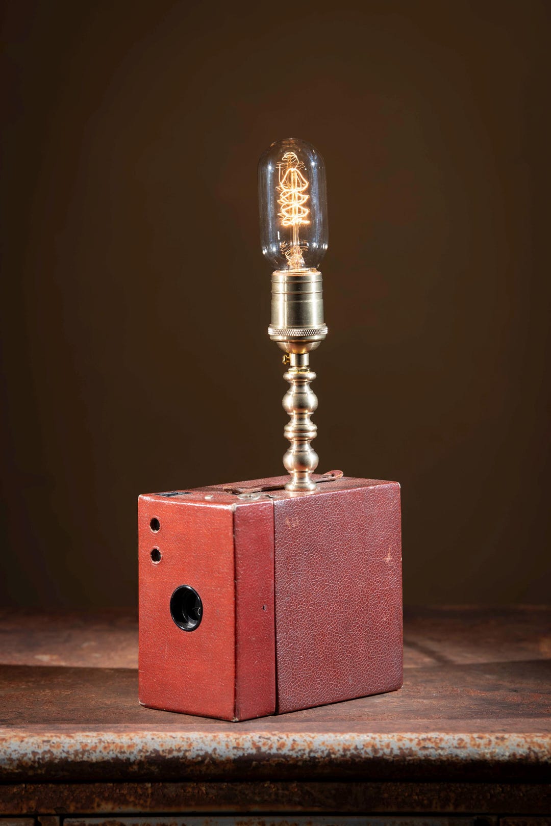 Rainbow Hawkeye Model 2b Box Camera Lamp 1916 - Etsy