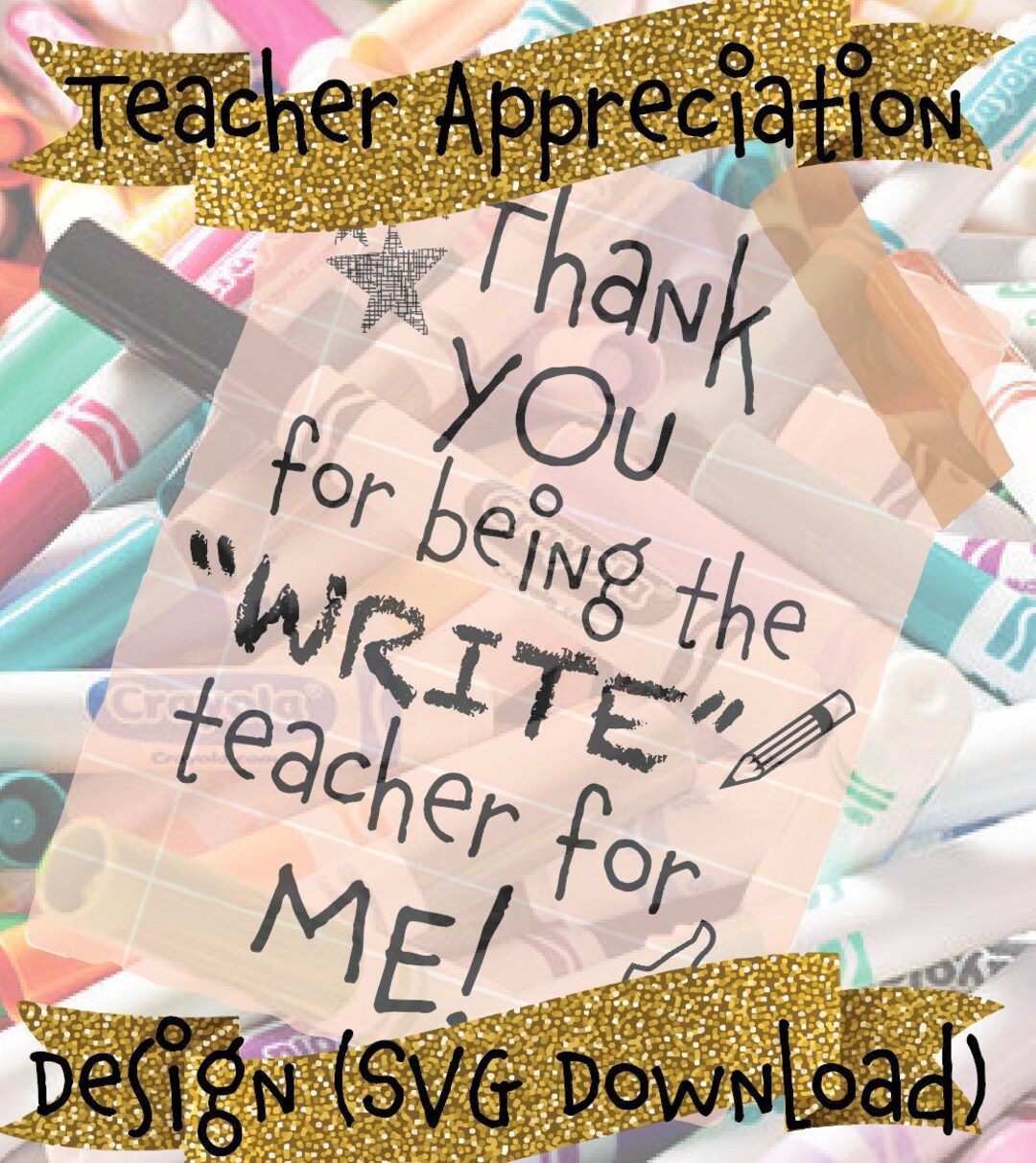 You're the write Teacher Printable - Etsy
