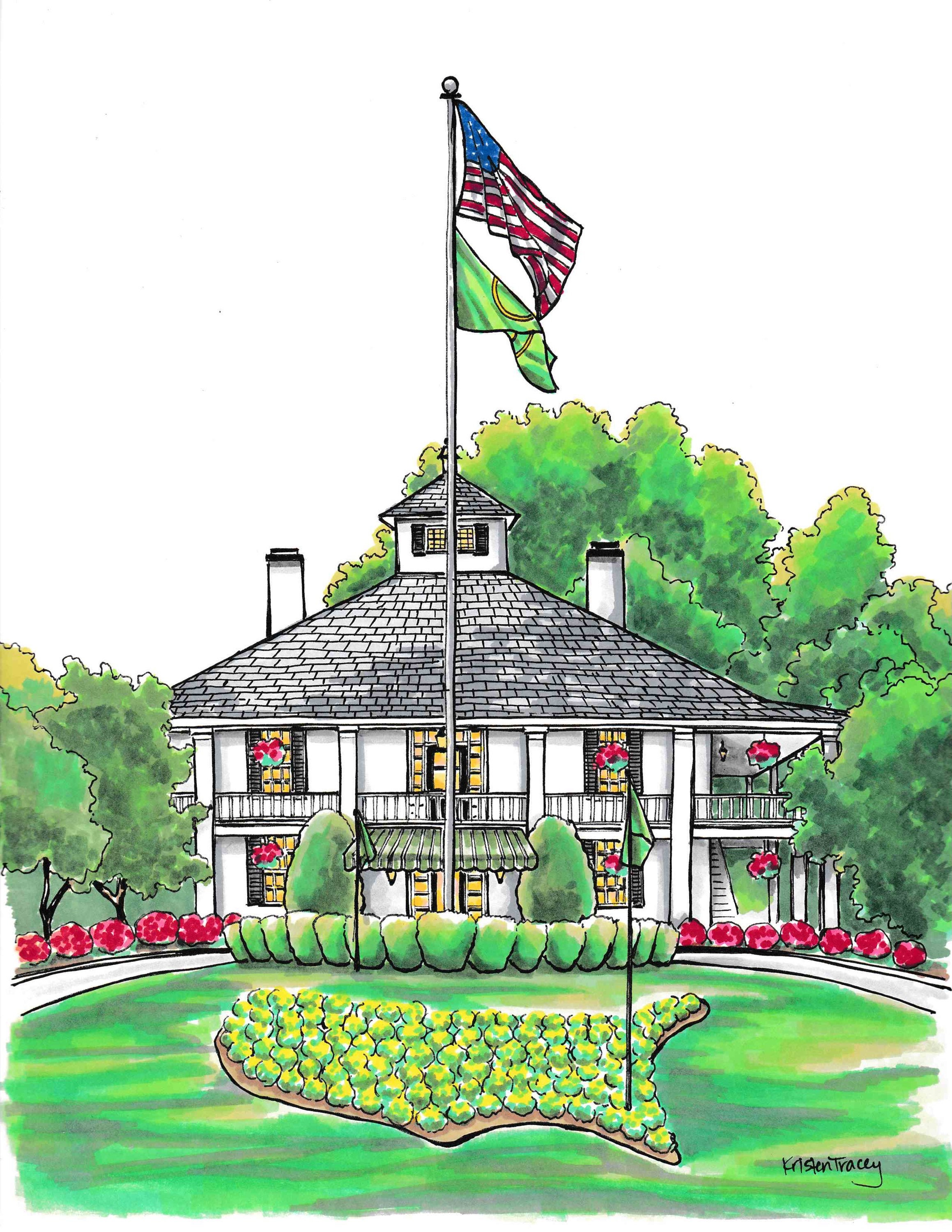 Augusta National Golf Club - Etsy