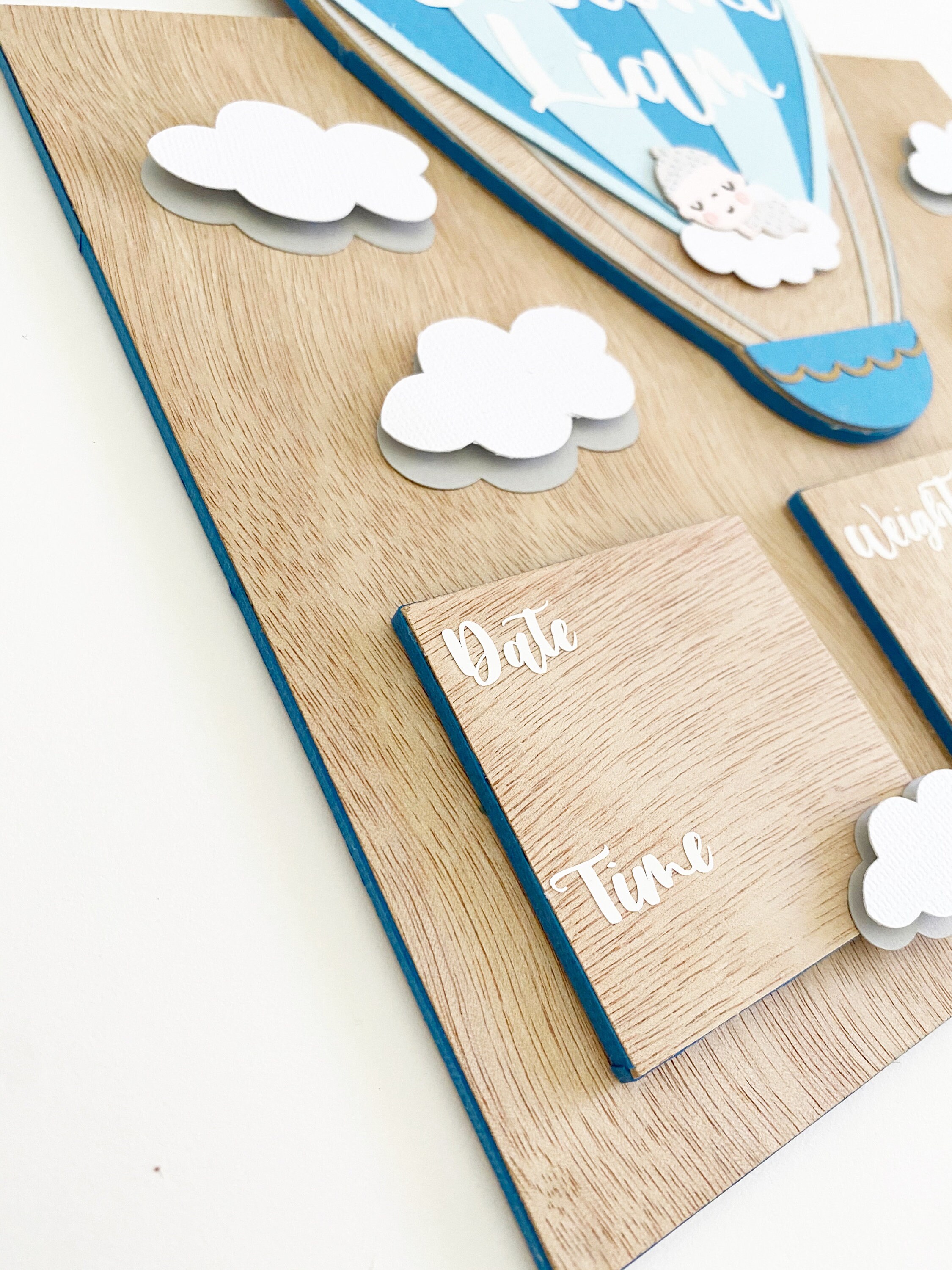 Baby Welcome Sign, Door Sign, Baby Birth Information Sign, Hospital ...