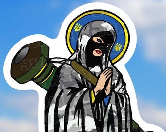 Saint Javelin Sticker - Etsy