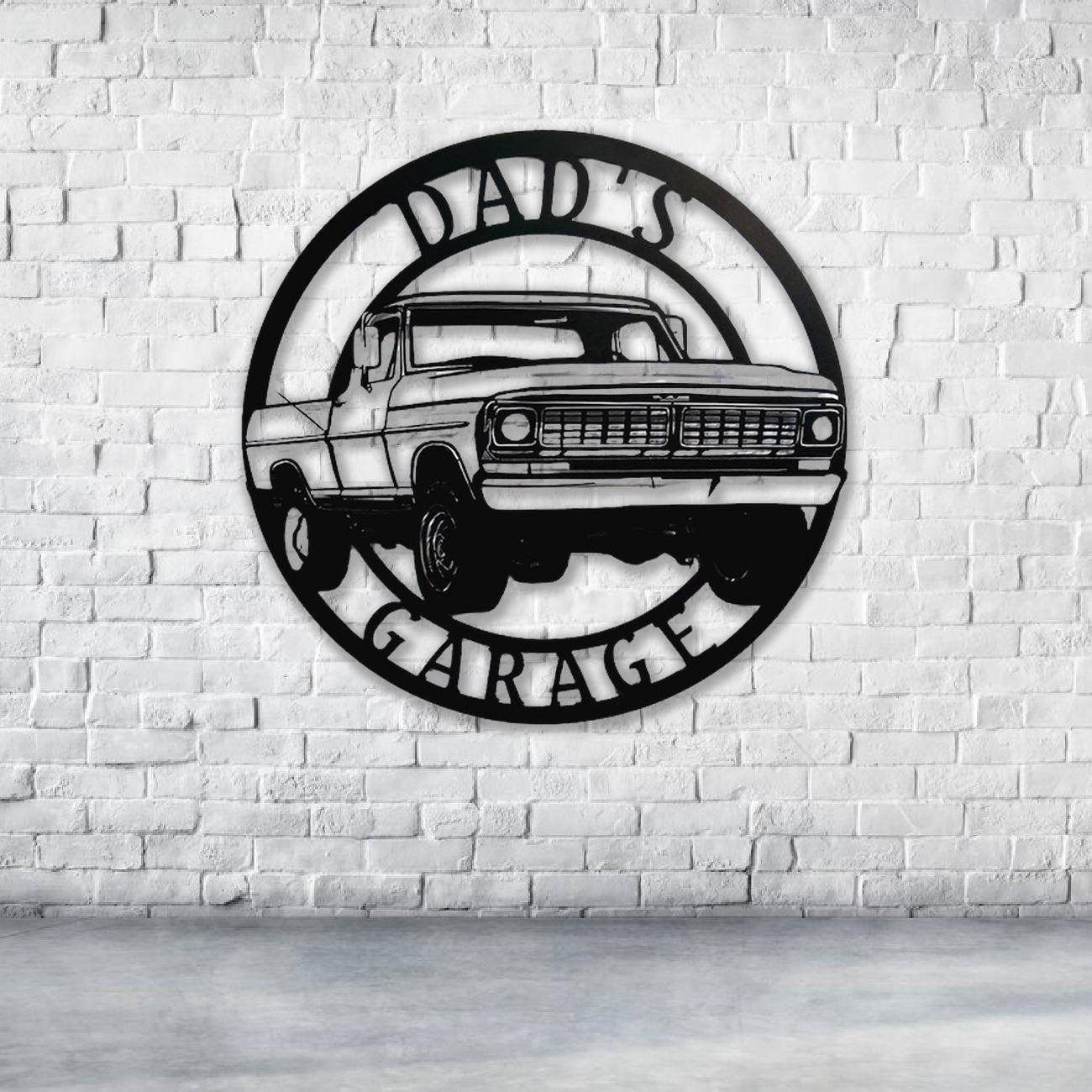 1970 Ford F-150 Ranger Metal Sign, Ford Accessories, Ford F-150 Wall ...