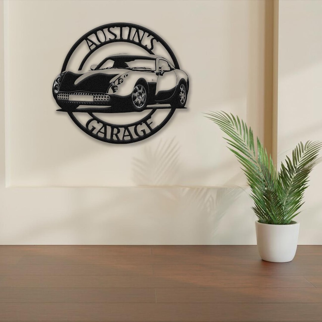 TVR Tuscan Metal Sign, TVR Tuscan Sign, Garage Sign, TVR Tuscan ...