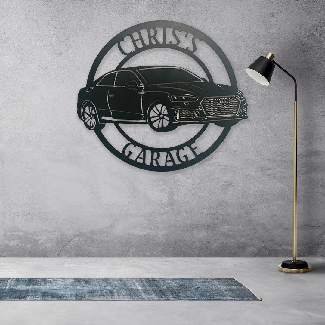 Audi RS5 Metal Sign, RS5 Sign, Audi Garage, Audi Wall Art, Audi ...