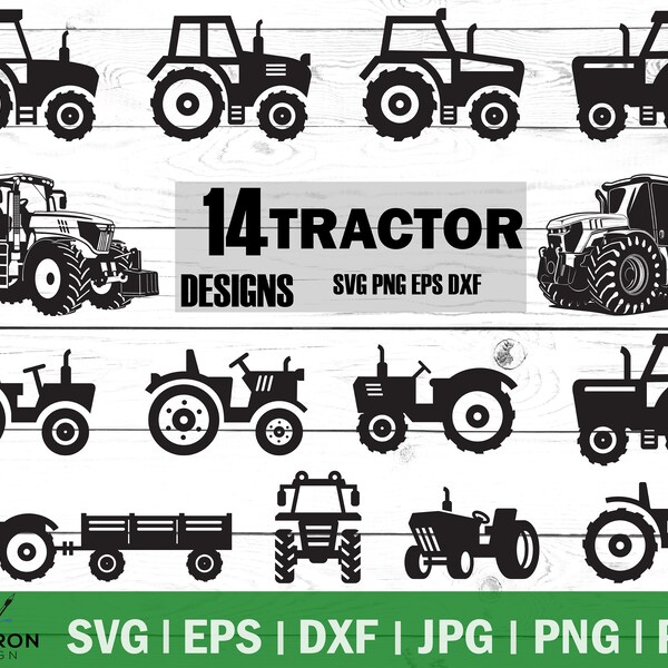 Front of Pulling Garden Tractor Svg - Etsy