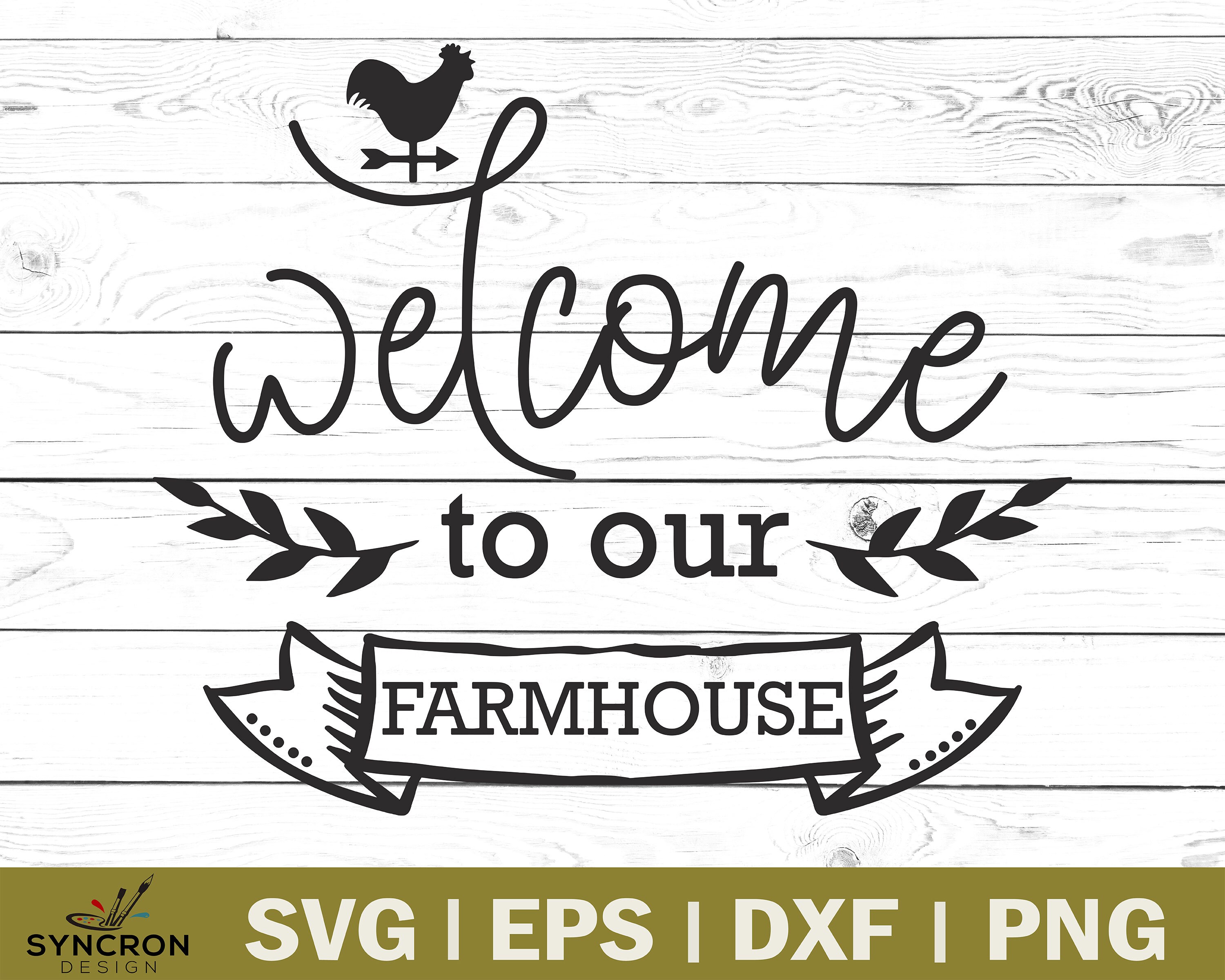 Welcome to Our Farmhouse SVG Cut Files DXF Files - Etsy
