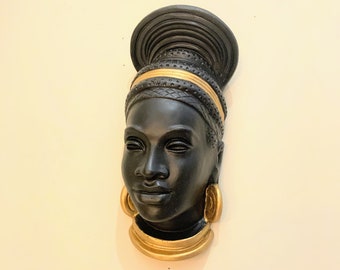 African Princess Wall Statue & Statuette, 10, African Queen, African ...