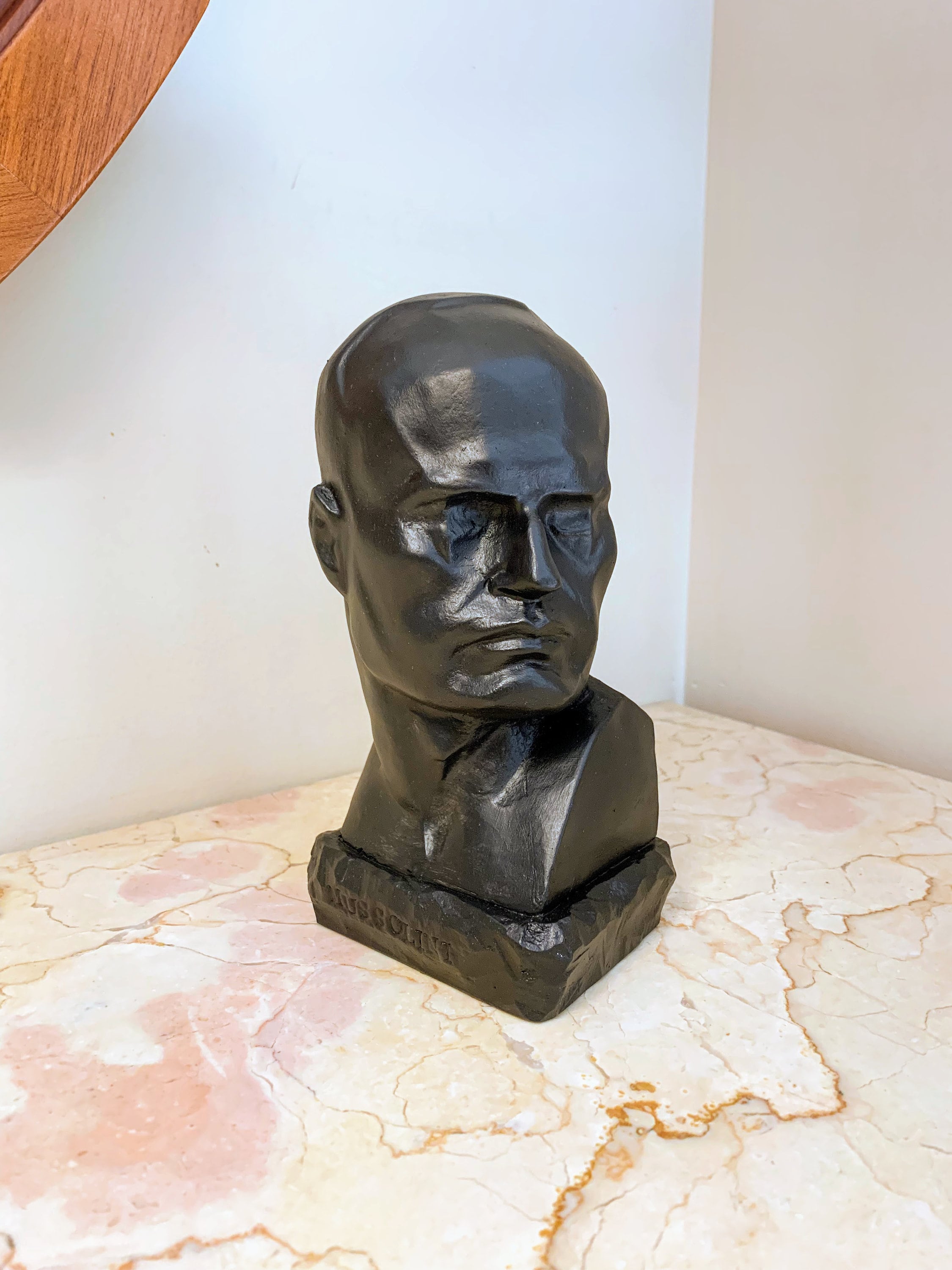Benito Mussolini Statue Mussolini Statuette Mussolini Büste | Etsy