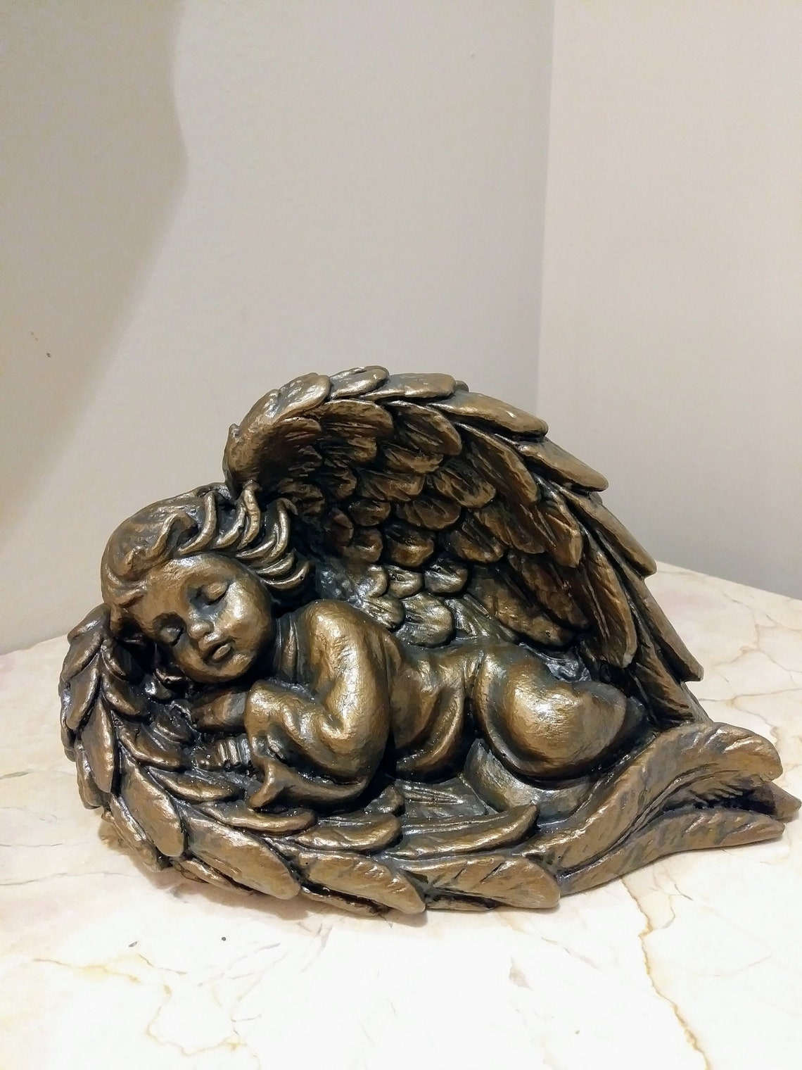 Sleeping Angel Statue & Statuette Sleeping Cherub Figurine - Etsy Canada