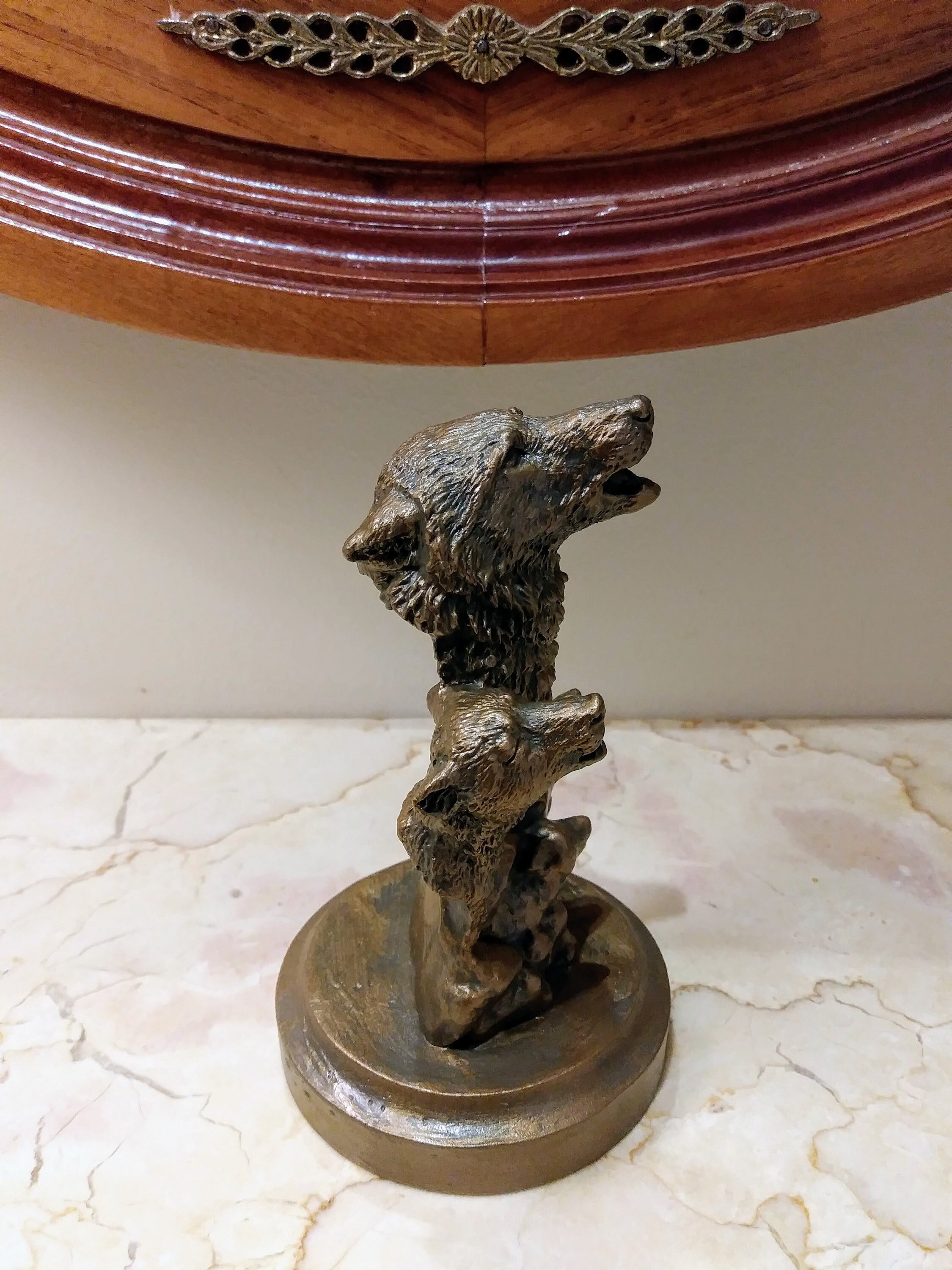 Small Wolf Statue & Statuette Wolf Pack Figurine Wolf and - Etsy