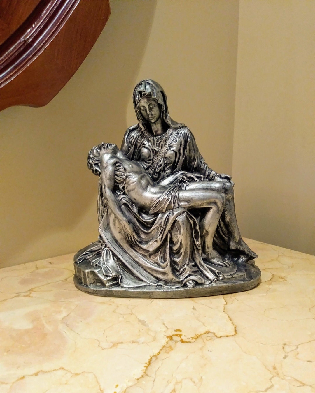 Pieta Pieta Statue 8 Jesus on Mary's Lap - Etsy