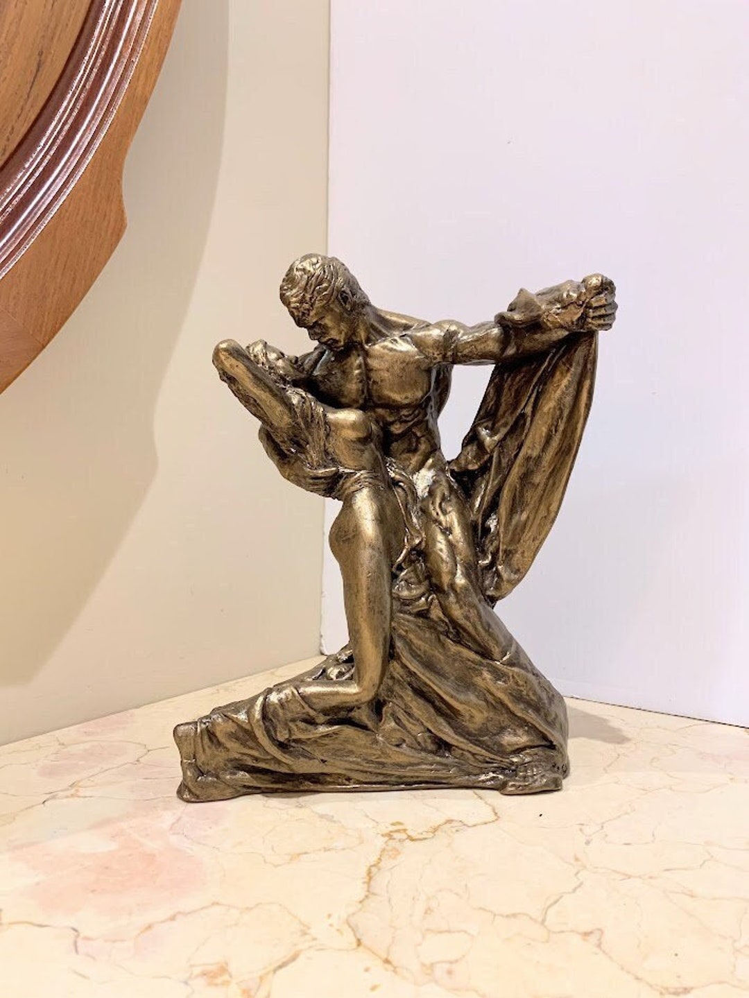 Eternal Love Statue, Lovers Sculpture, Couple Love, Italian, 10 Tall ...