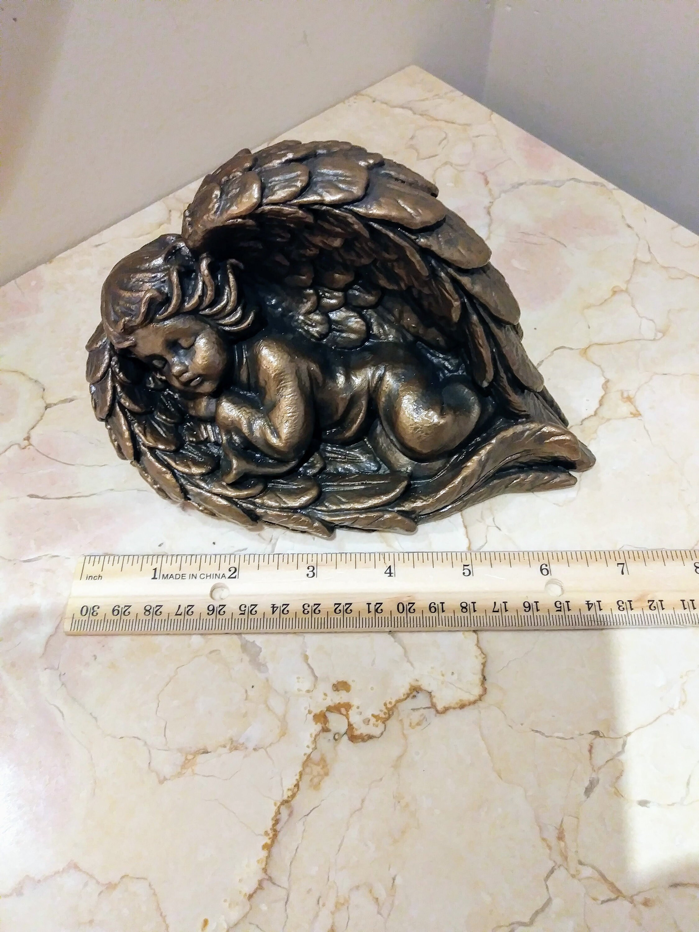 Sleeping Angel Statue & Statuette Sleeping Cherub Figurine - Etsy Canada