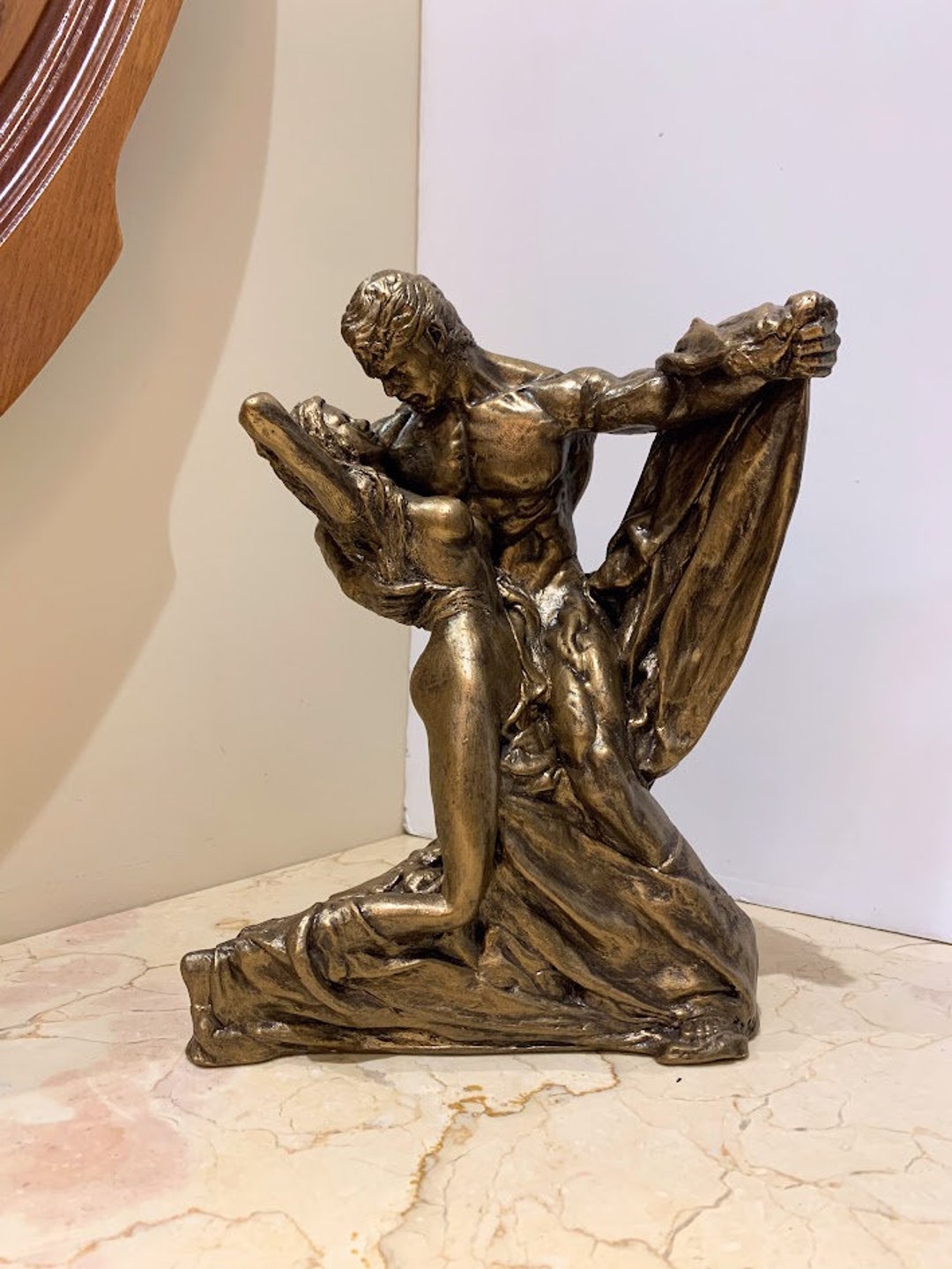 Amore Eterno "eternal Love" Statue, Lovers Sculpture, Italian, 10 ...