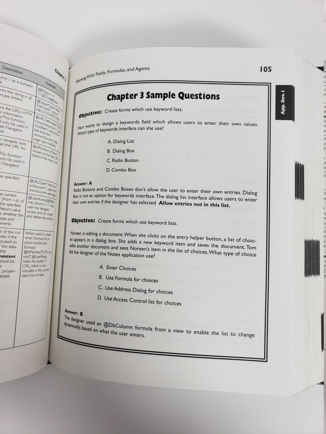 Lotus Notes Certification Exam Guide/application Development & System ...