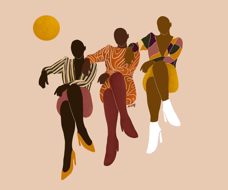 Poster Girls Etsy