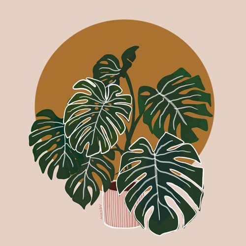 Monstera Plant Leaves 3D Paper Art - Etsy