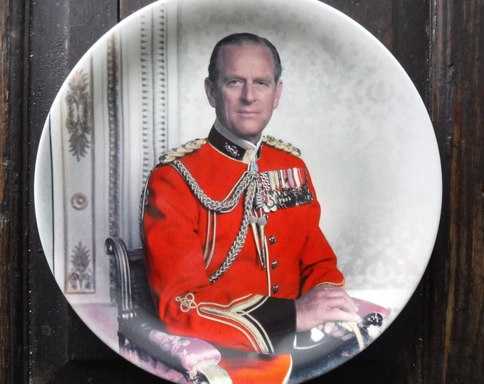 H.R.H. Duke of Edinburgh Prince Philip Royalty Collector Plate Woods ...