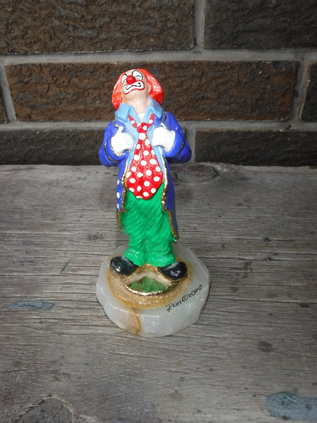 Vintage 2000 Spiffy Clown by Ron Lee Sculpture - Etsy