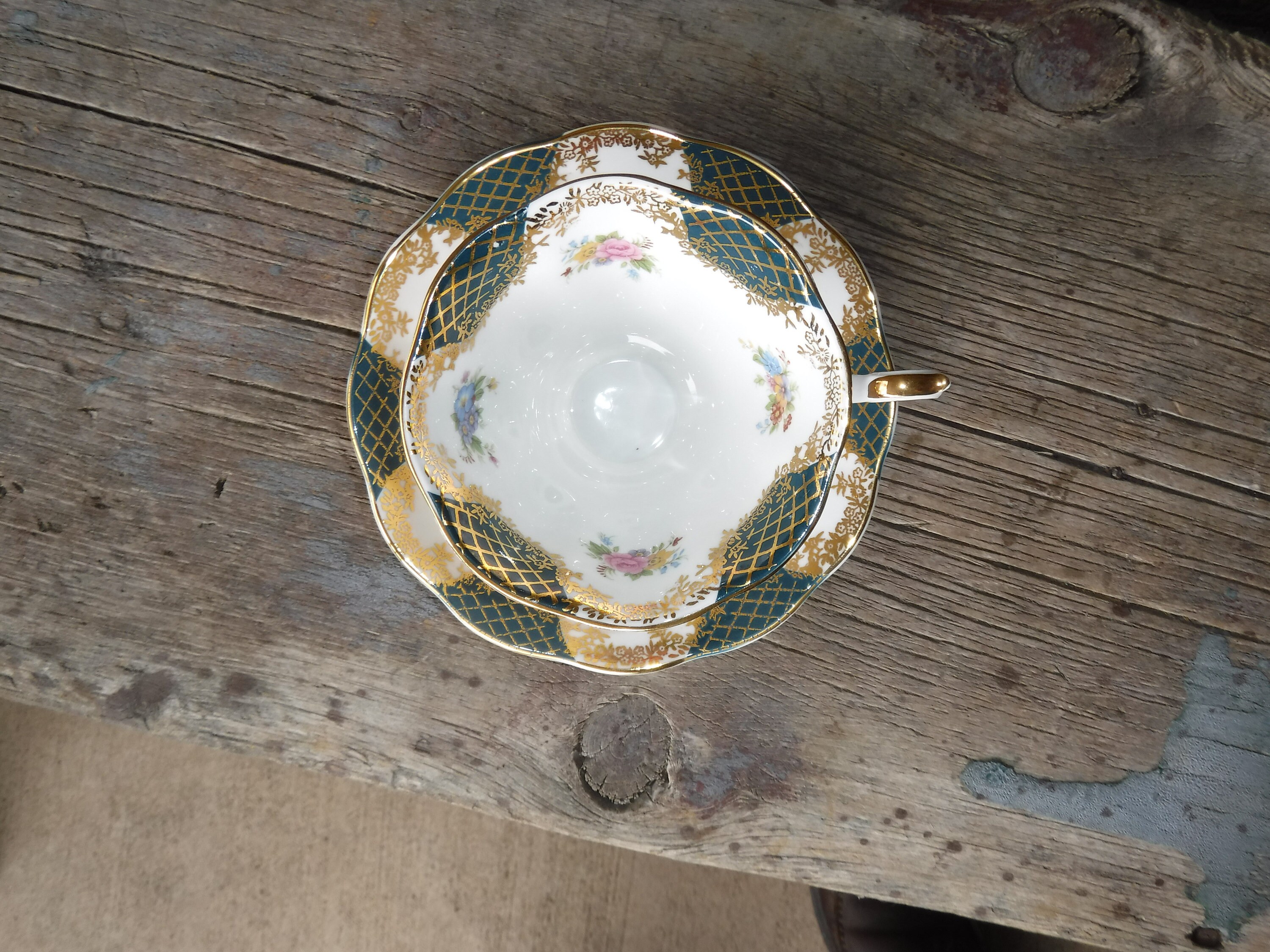Royal Albert Empress Series " Cleopatra" Bone China Cup and Saucer - Etsy