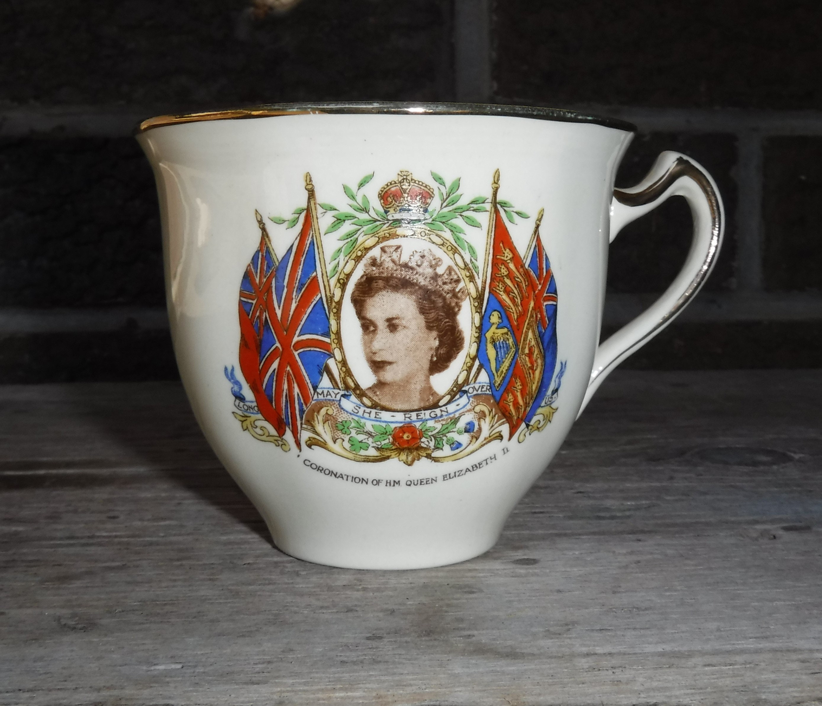 Vintage Alfred Meakin Queen Elizabeth II Coronation 1953 Tea - Etsy