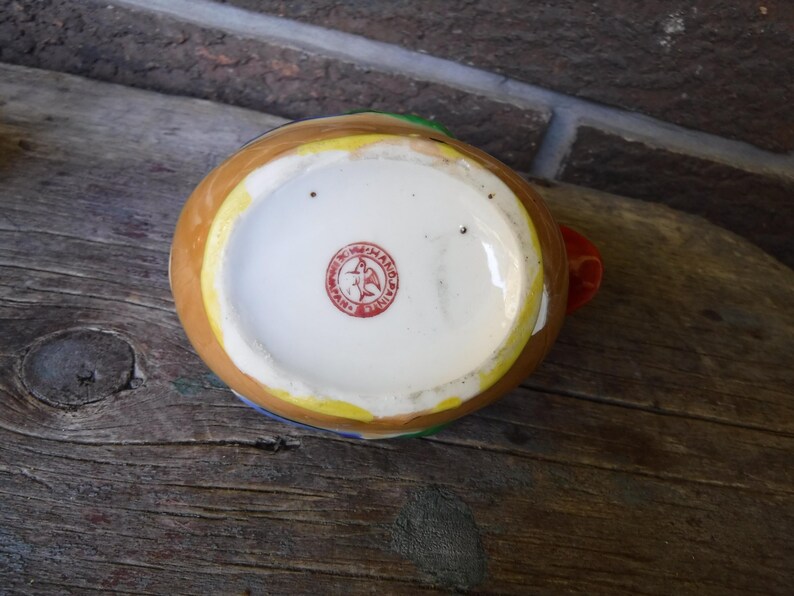 Vintage Marilyn Derrin Art Deco Noritake Luster Ware Sugar and Creamer ...