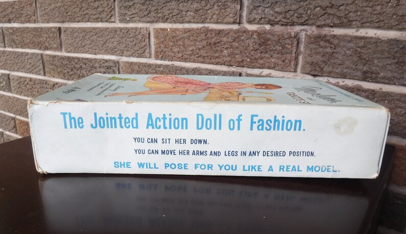 Vintage 1960' S Marx Blonde Marlene Doll in the Original Box With ...