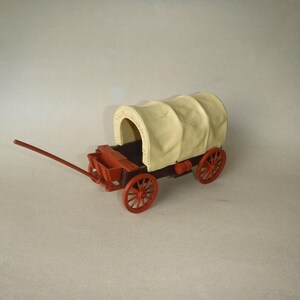 Vintage 60's - 70's Timpo Toys Wild West Covered Wagon Made in England ...