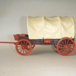 Vintage 60's - 70's Timpo Toys Wild West Covered Wagon Made in England ...