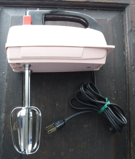 Pink Electric Hand Mixer