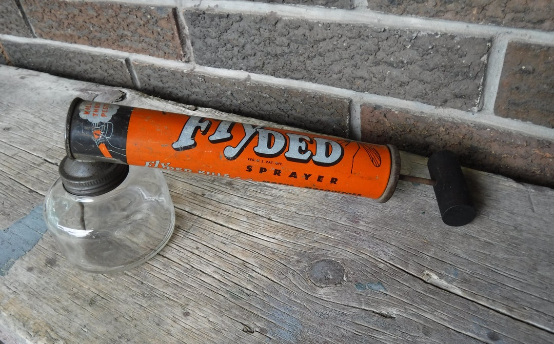 Vintage 1950's Hand Pump Sprayer " Flyded" Sprayer Working - Etsy