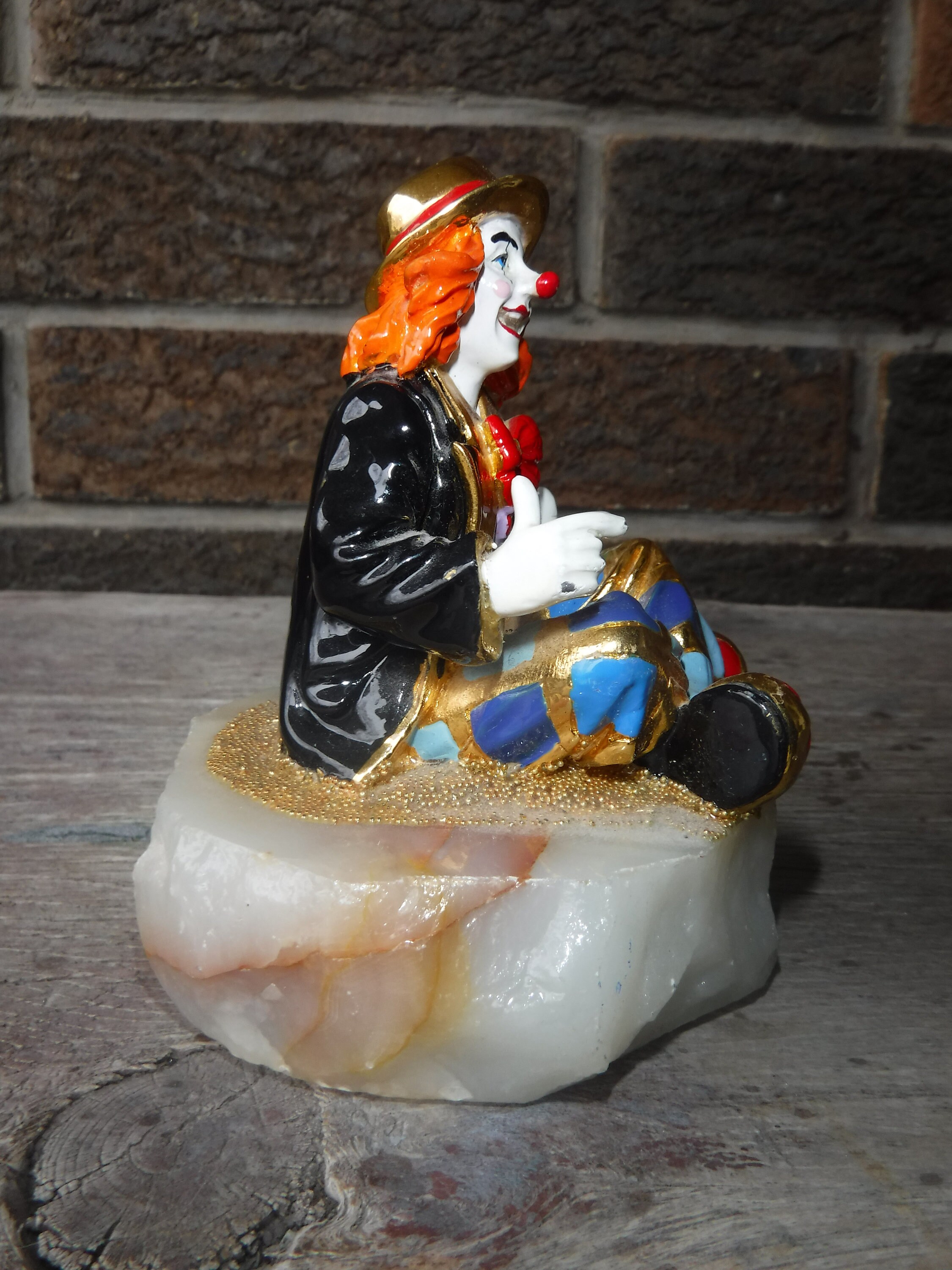 Vintage 1998 Signed Ron Lee Thumbs up Clown Figurine - Etsy