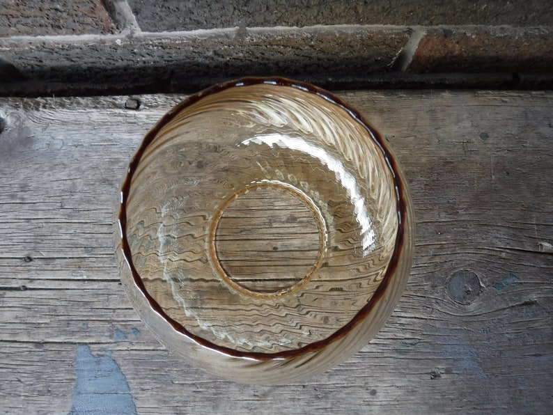 Amber Glass Light Lamp Shade - Etsy
