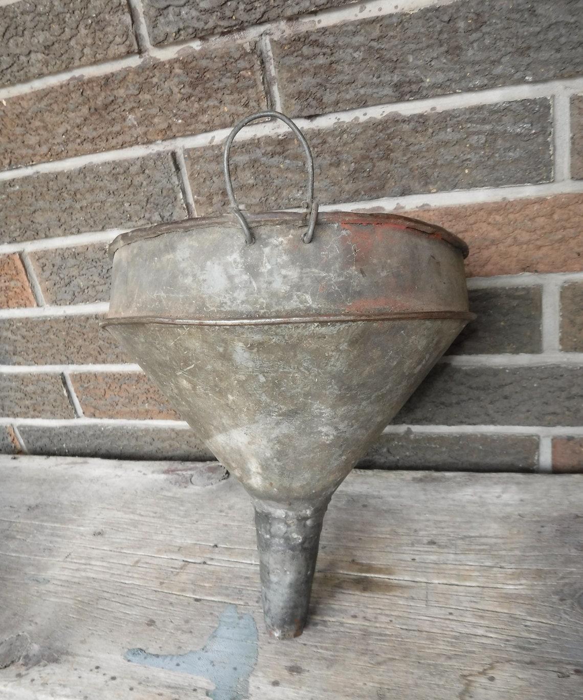 Vintage / Antique Metal Funnel - Etsy