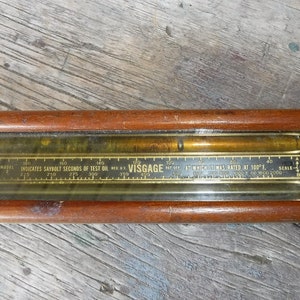 Vintage Visgage Viscosity Comparator Louis C. Eitzen Co. Glenwood ...