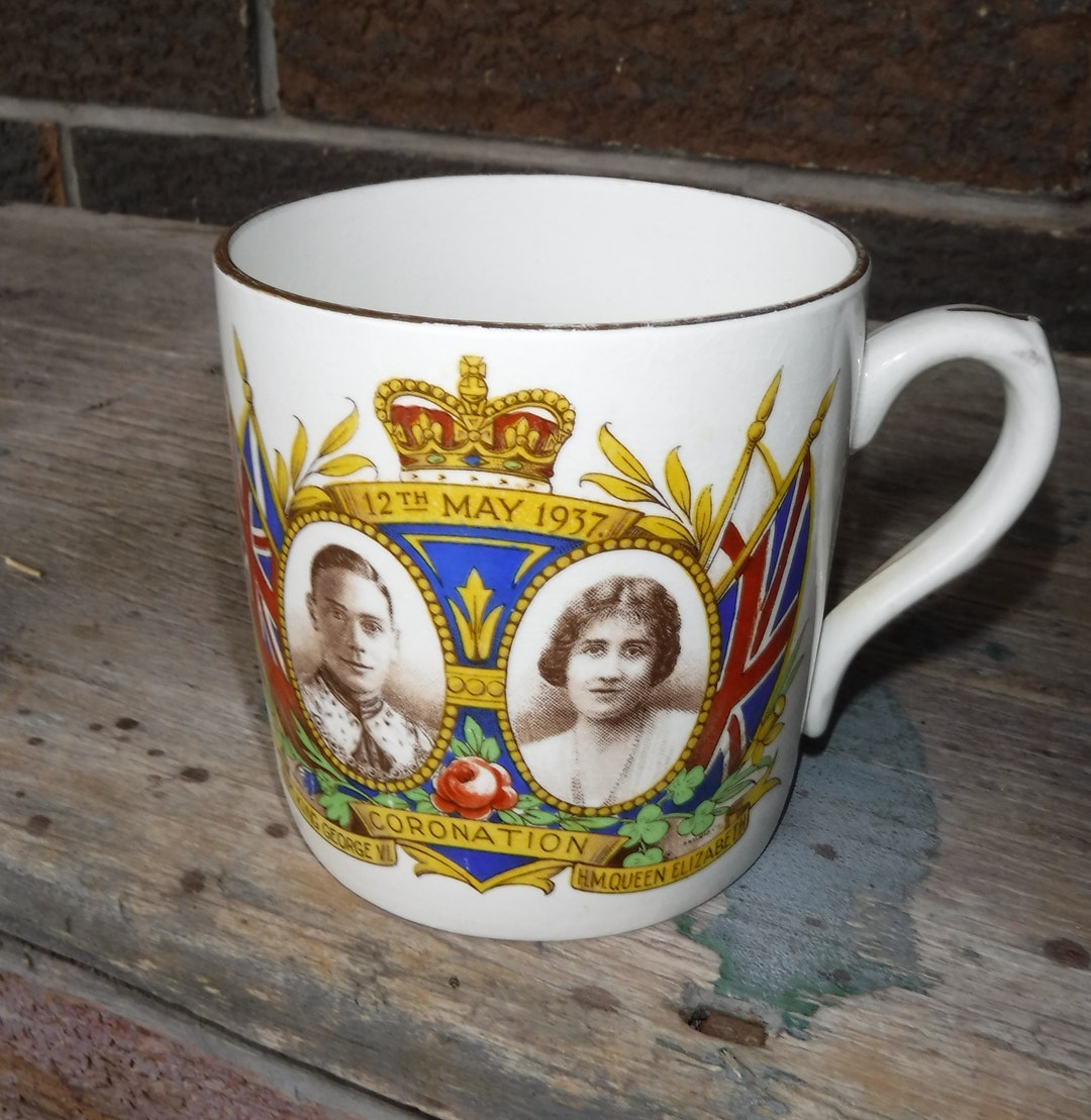HM King George VI - HM Queen Elizabeth 12th May 1937 Coronation Mug - Etsy