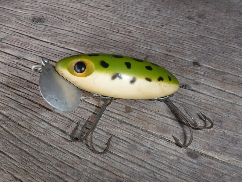 Vintage Jitterbug Fishing Lure by Fred Arbogast Akron Ohio - Etsy
