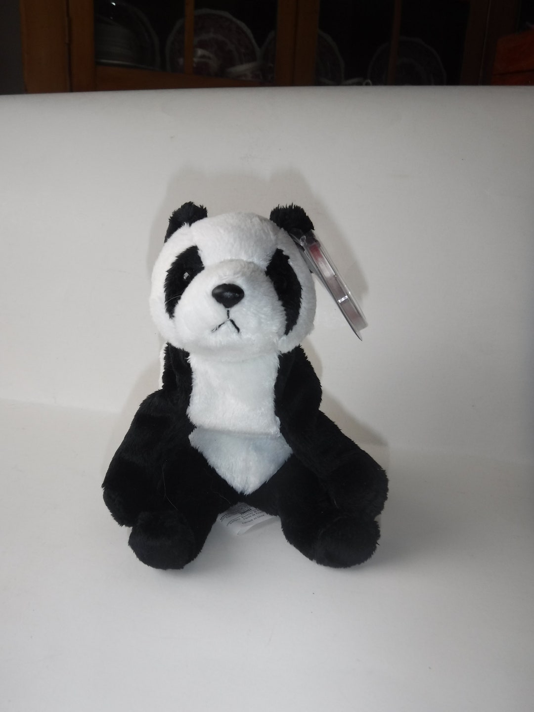 Vintage TY Beanie Babies China the Panda Bear - Etsy