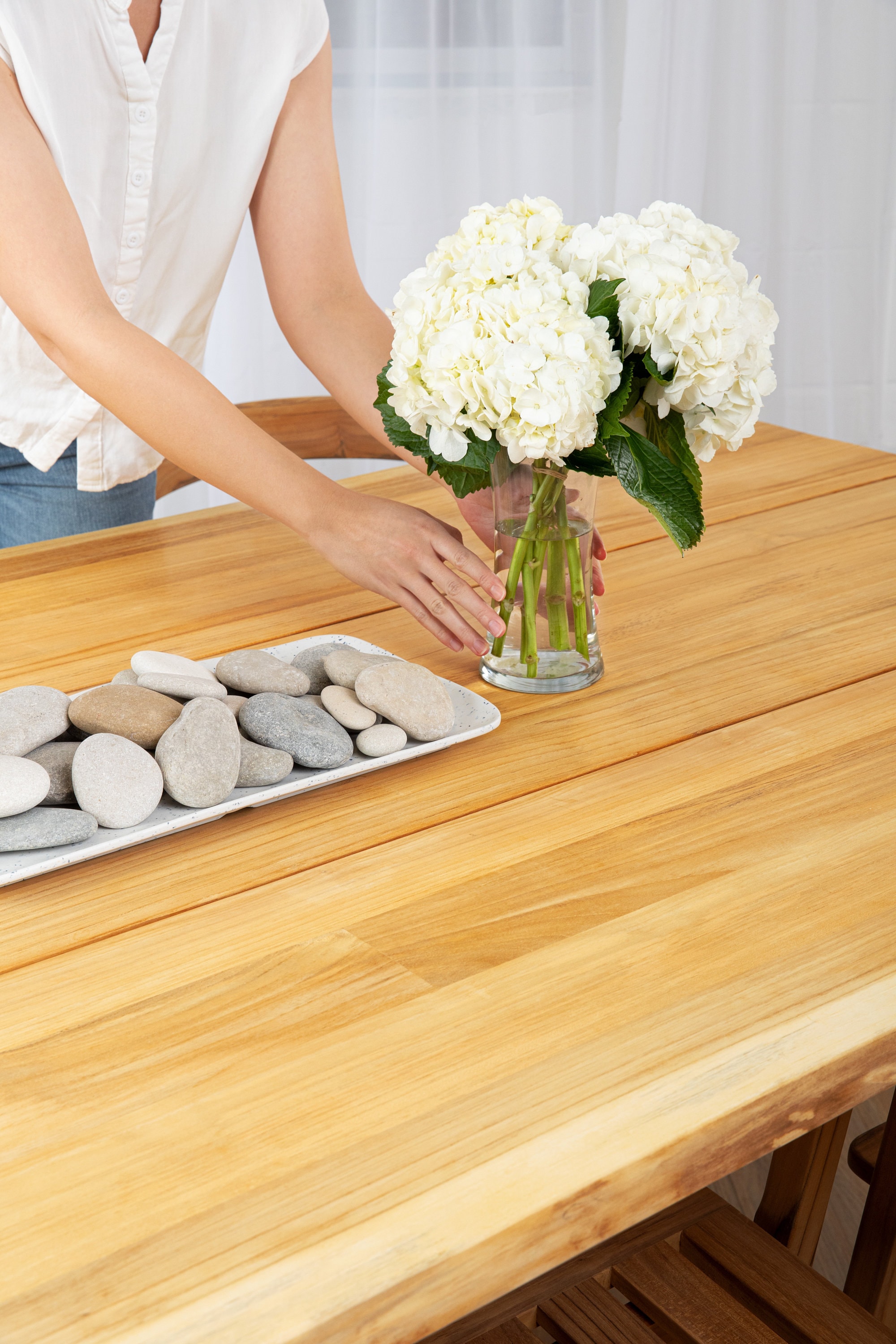 Lechair Live-edge Teak Dining Table - Etsy