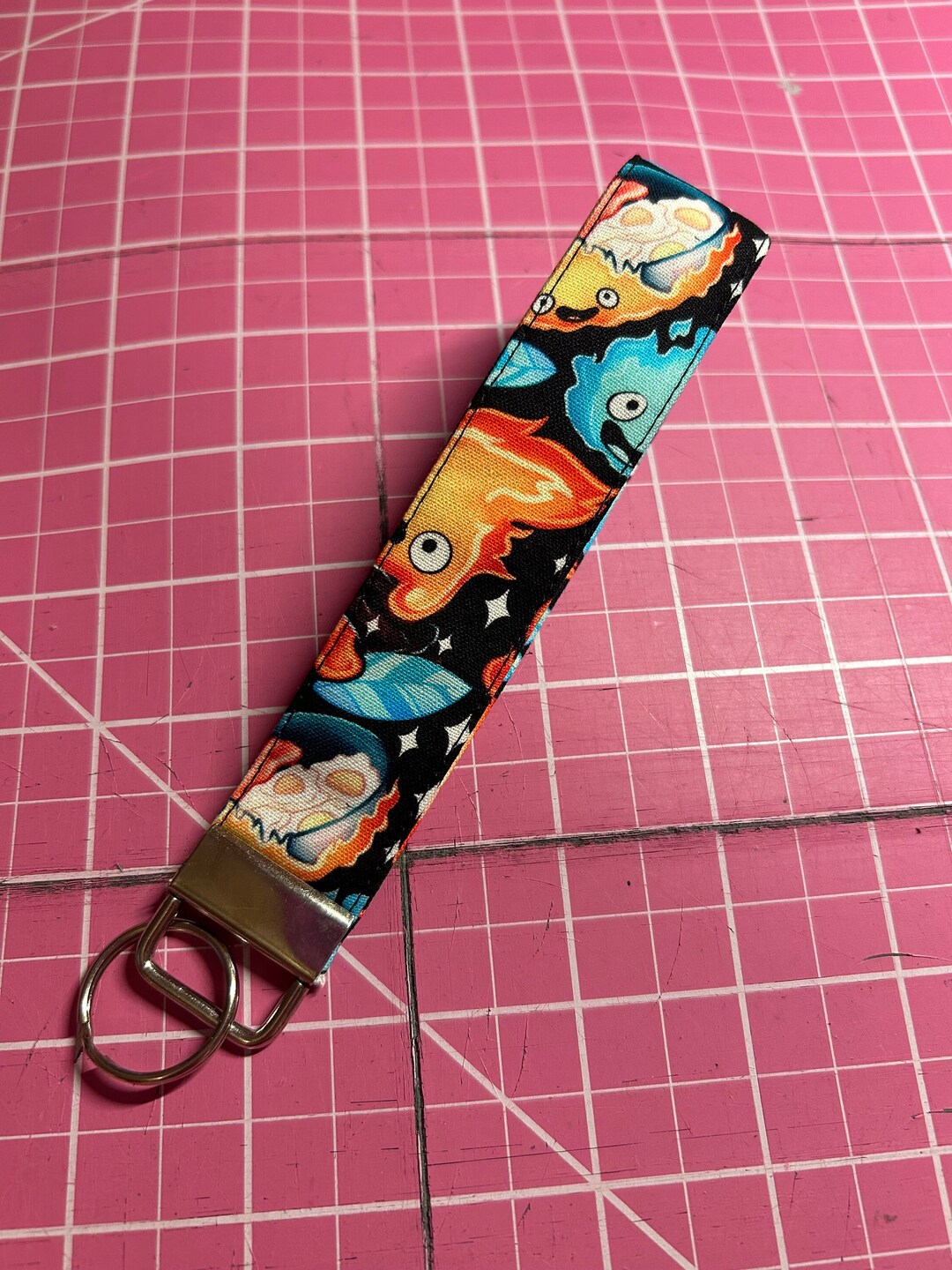Fire Demon Key Chain - Etsy