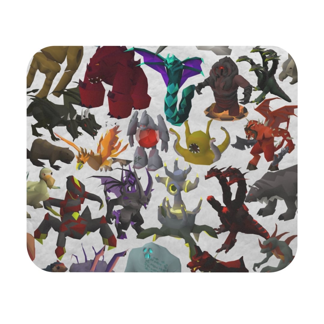 OSRS Pets Mouse Pad, Old School Runescape Pets, Runescape Gift ...