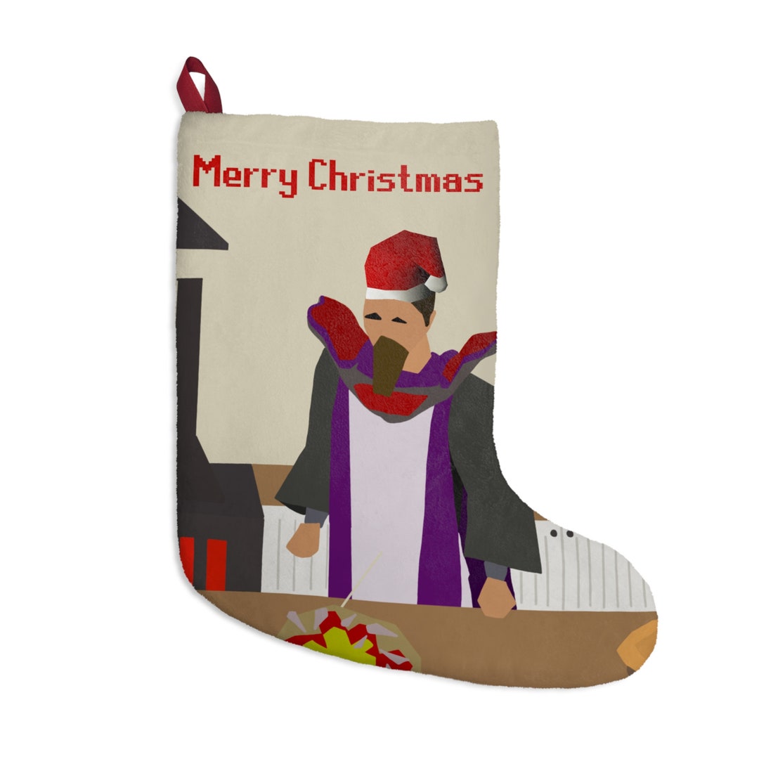 Old School Runescape Stocking OSRS Christmas Stockings - Etsy