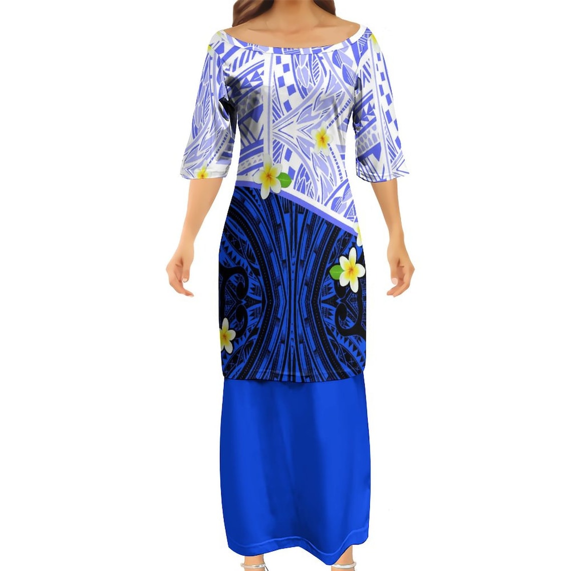 Polynesian Puletasi Samoan Puletasi Puletasi Style - Etsy