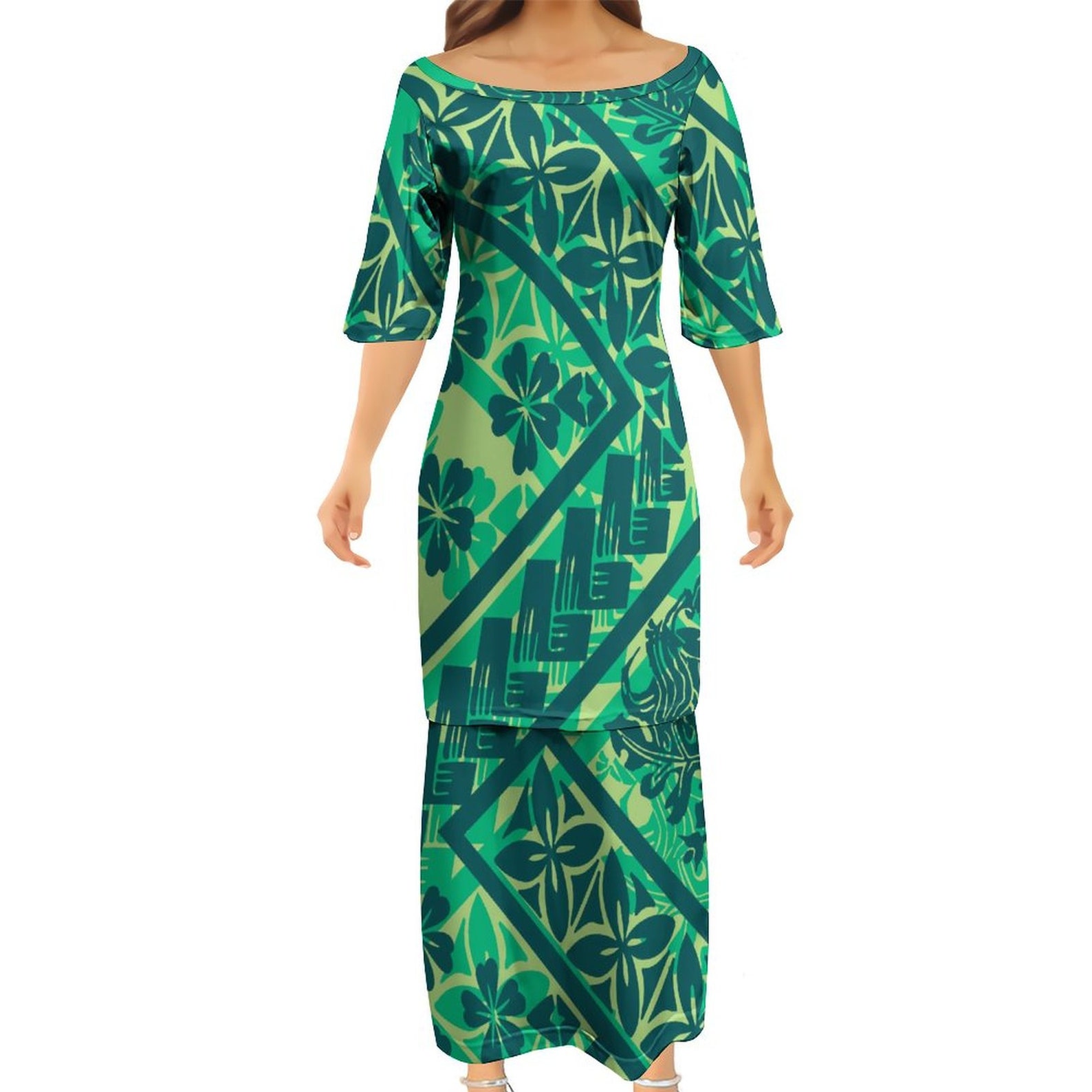 Polynesian Puletasi Samoan Puletasi Puletasi Style - Etsy UK