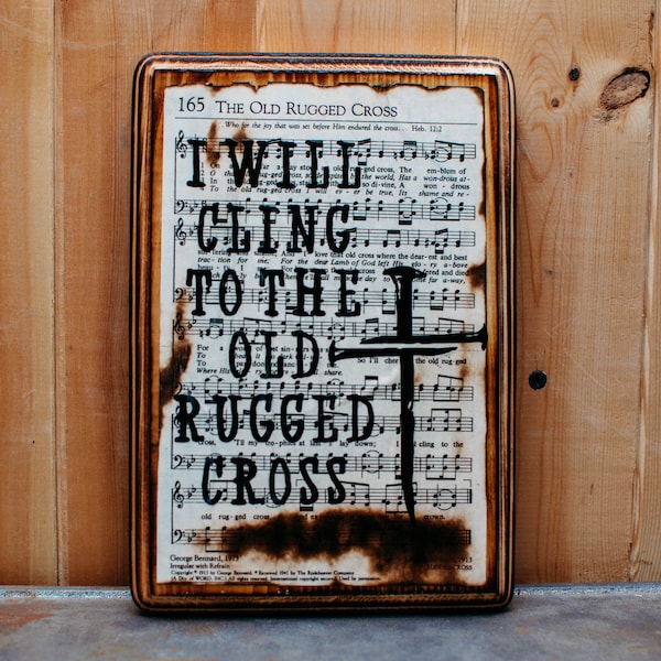 Old Rugged Cross - Etsy