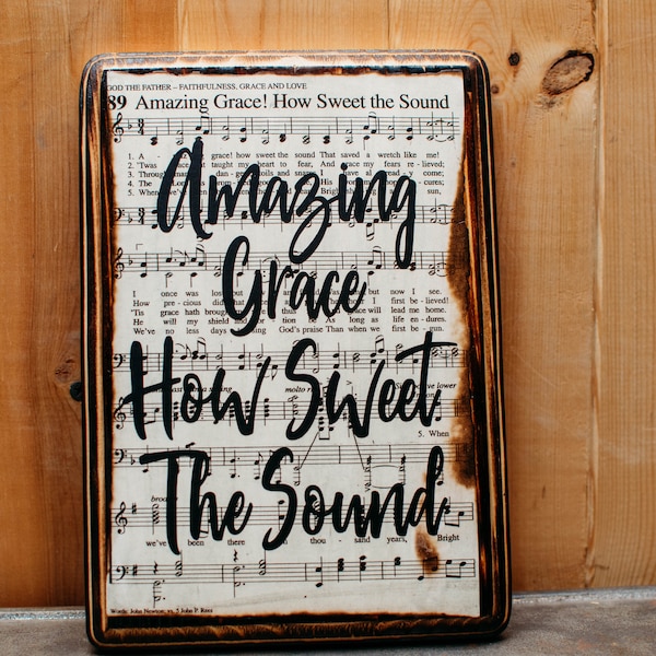 Amazing Grace - Etsy