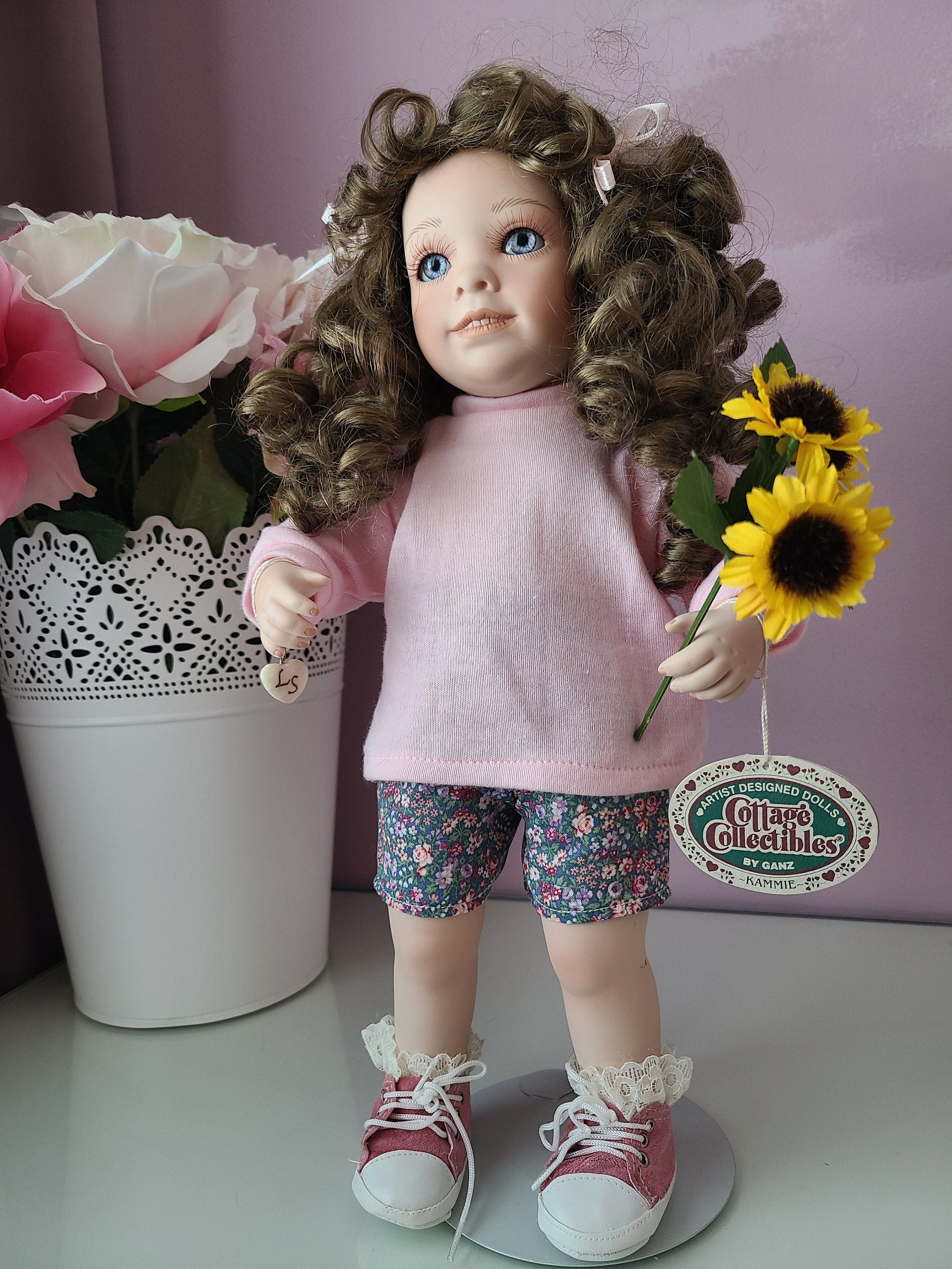 Cottage Collectibles by GANZ Kammie Doll by Linda Steele - Etsy