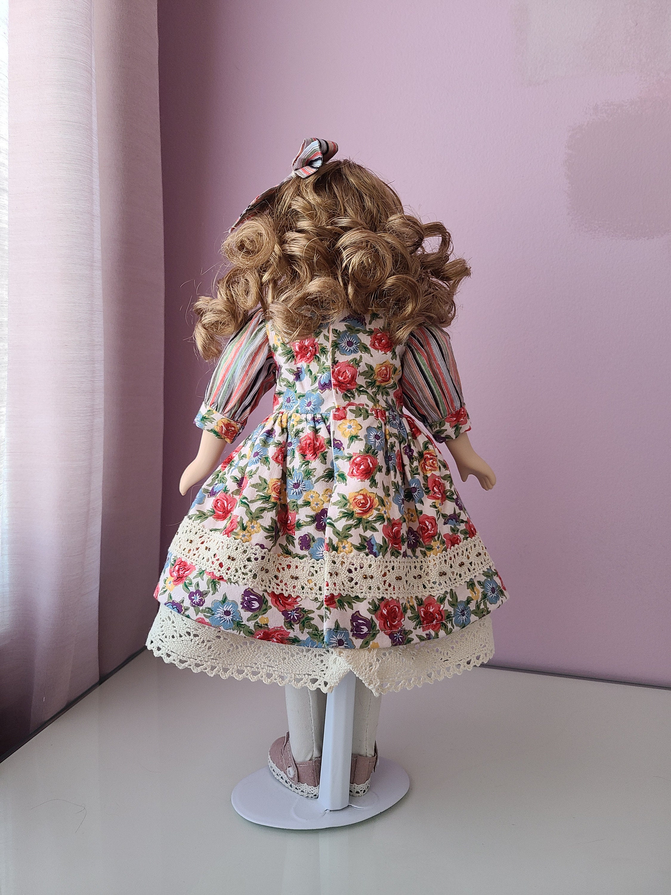 Lilly - Redesigned Porcelain Doll - Etsy
