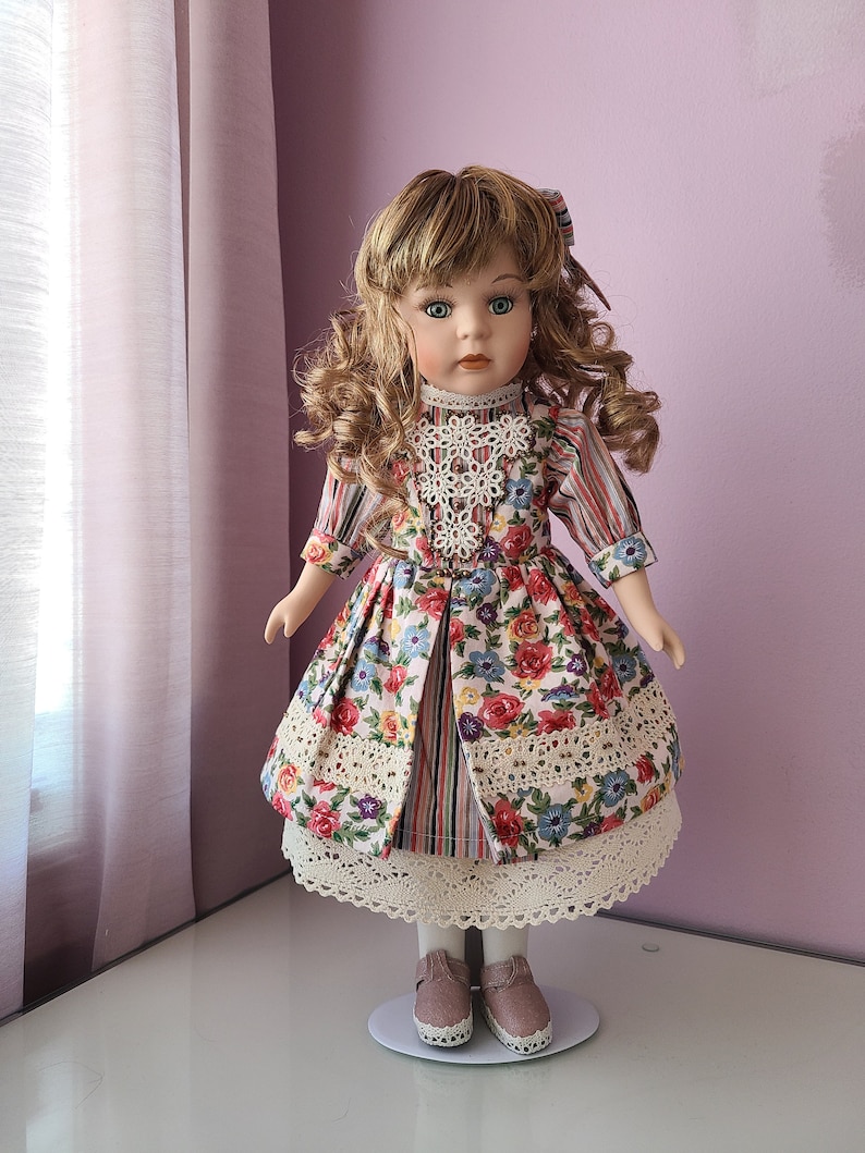 Lilly - Redesigned Porcelain Doll - Etsy